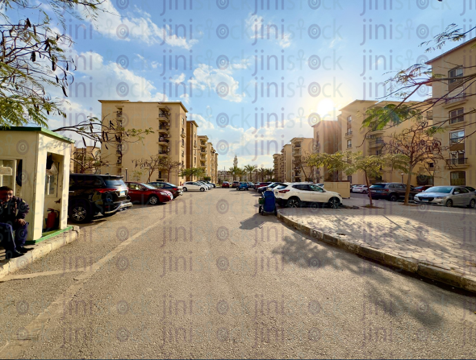 Road or a street in a compound stock image | Jini Stock