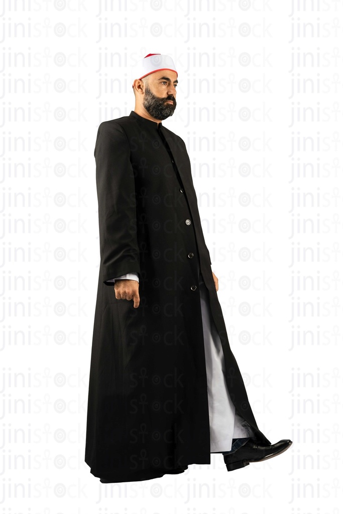 Azhar sheikh walking side view | Jini Stock