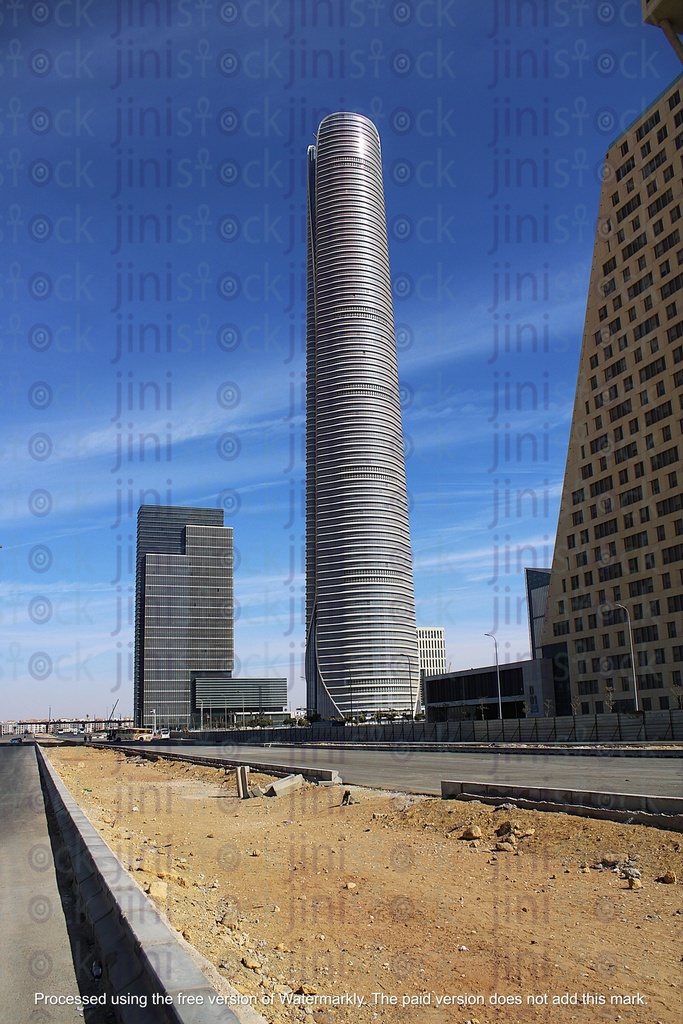iconic tower of the new administrative capital | Jini Stock