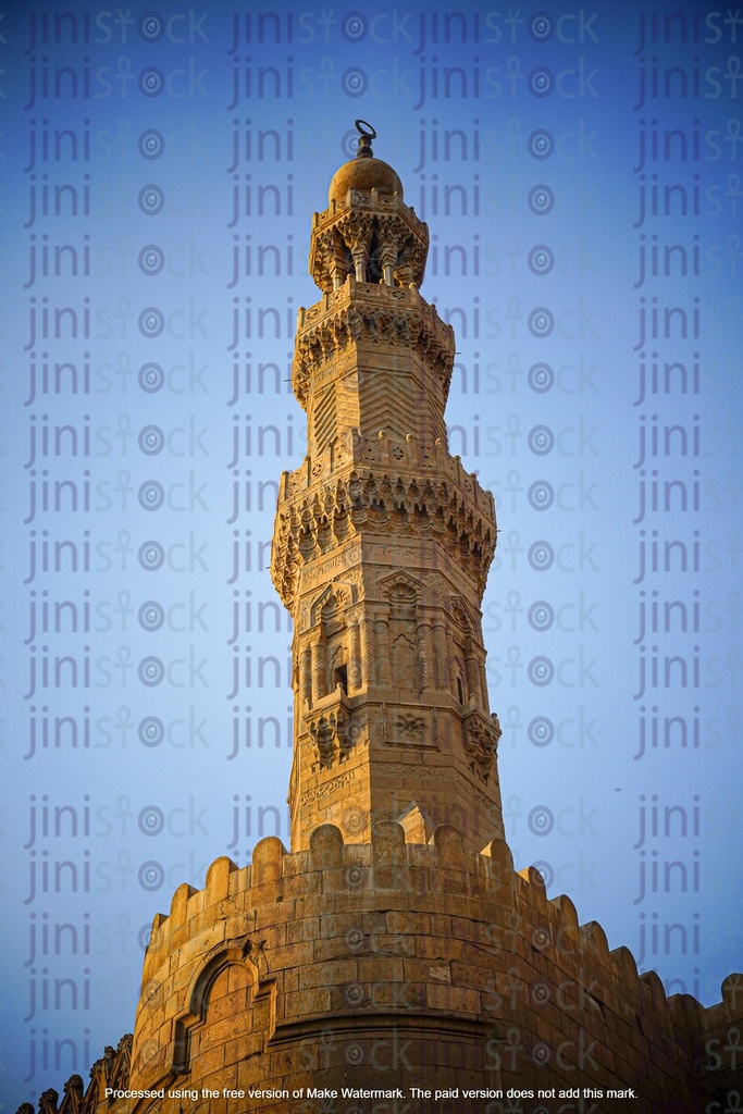 minirat of Islamic mosque | Jini Stock